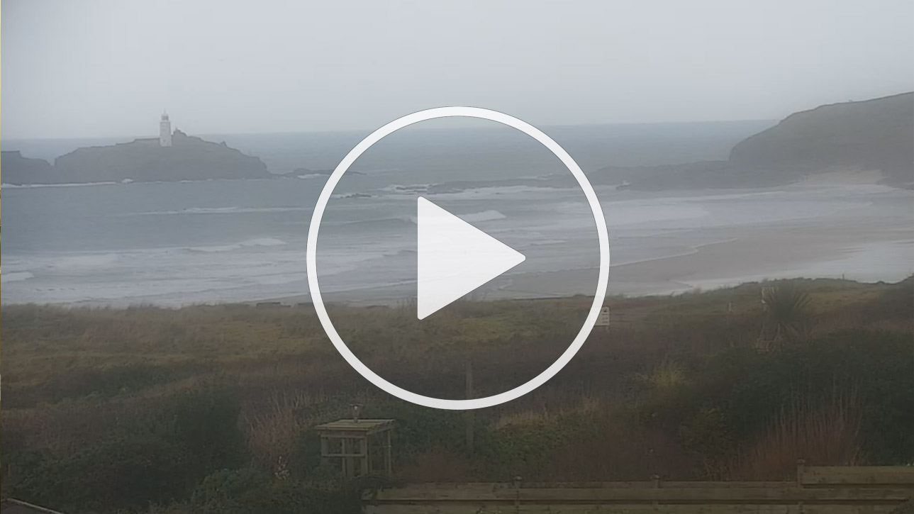 Live Webcam Sunset Surf Cafe and surf school at Gwithian in Cornwall ...